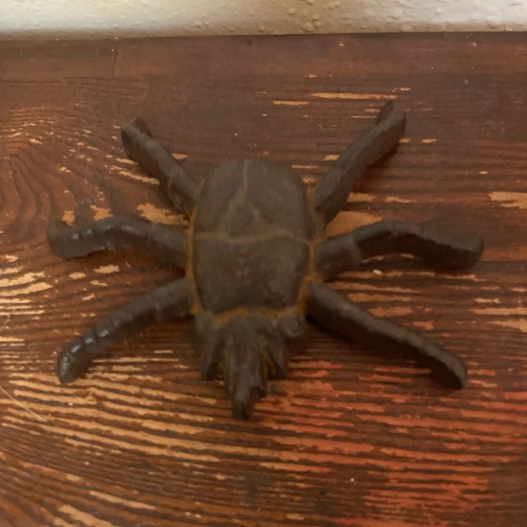 Hand Crafted | Wall Decor | Vintage Cast Iron Spider Wall Decor ...